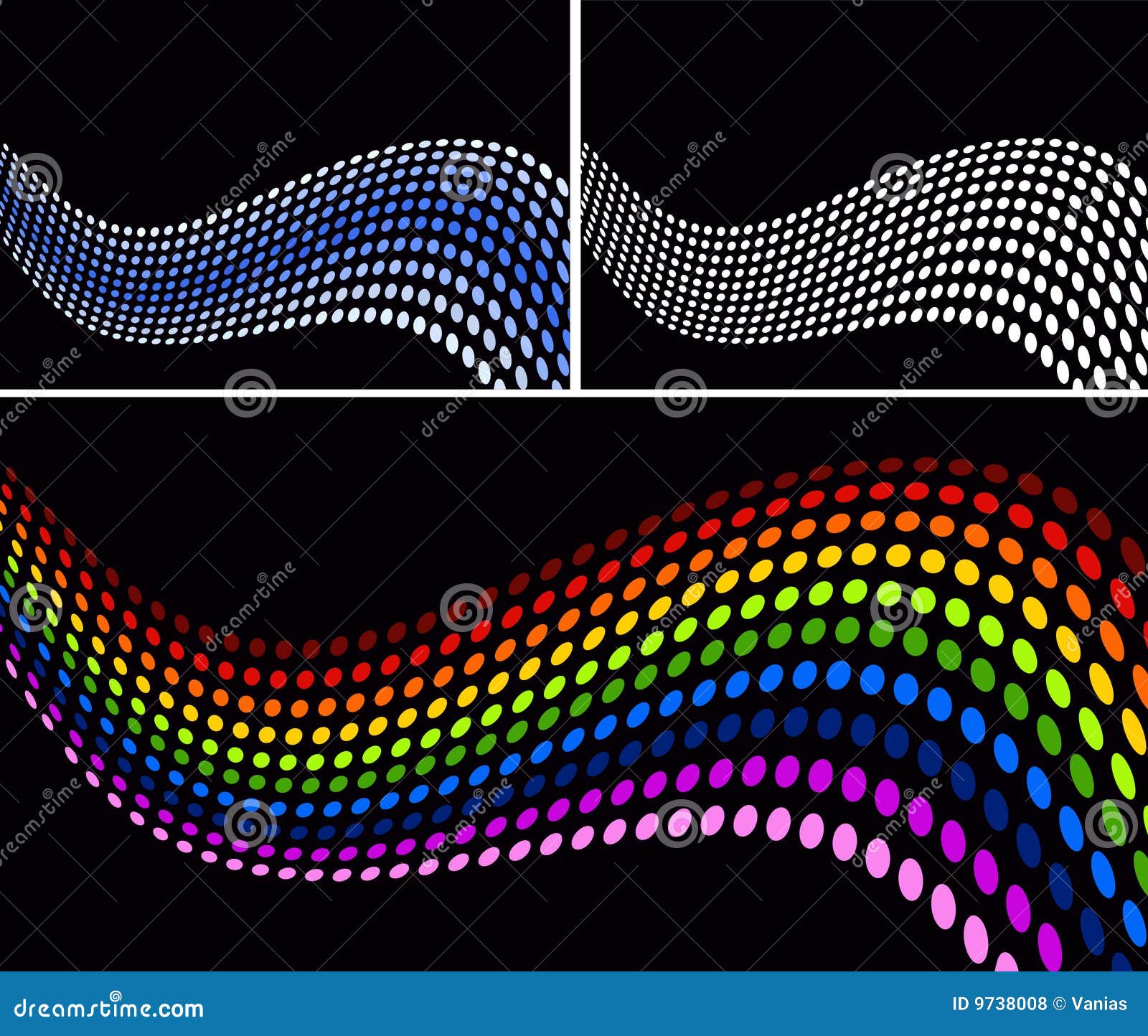 Halftone colorful vector stock vector. Illustration of halftone - 9738008