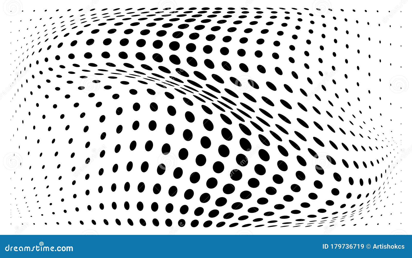 Halftone Convex Distorted Gradient Circle Dots Background. Horizontal ... Halftone Convex Distorted Gradient Circle Dots Background. Horizontal ...