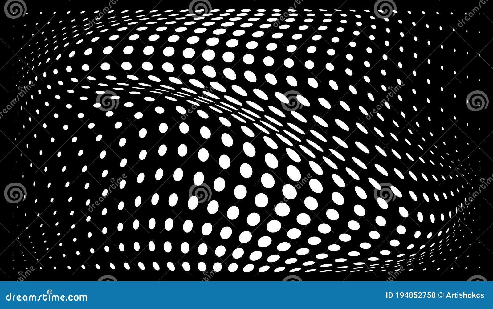 Halftone Convex Distorted Gradient Circle Dots Background. Horizontal ... Halftone Convex Distorted Gradient Circle Dots Background. Horizontal ...
