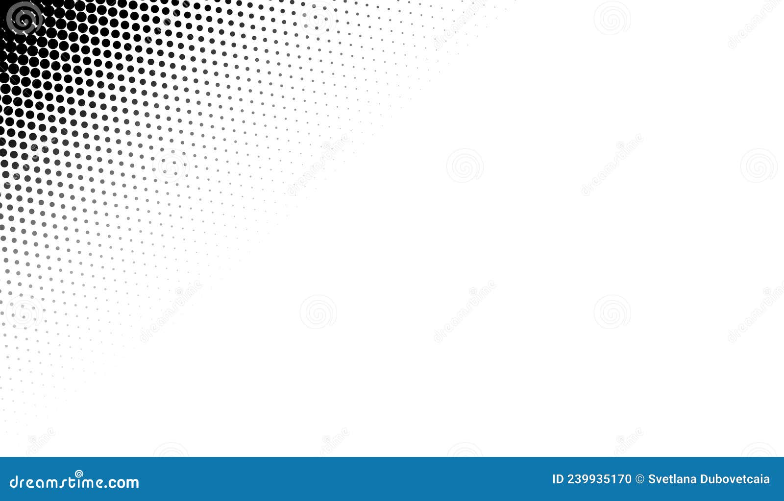 Halftone Corner Texture. Faded Dot Pattern for Design Prints. Bg ...