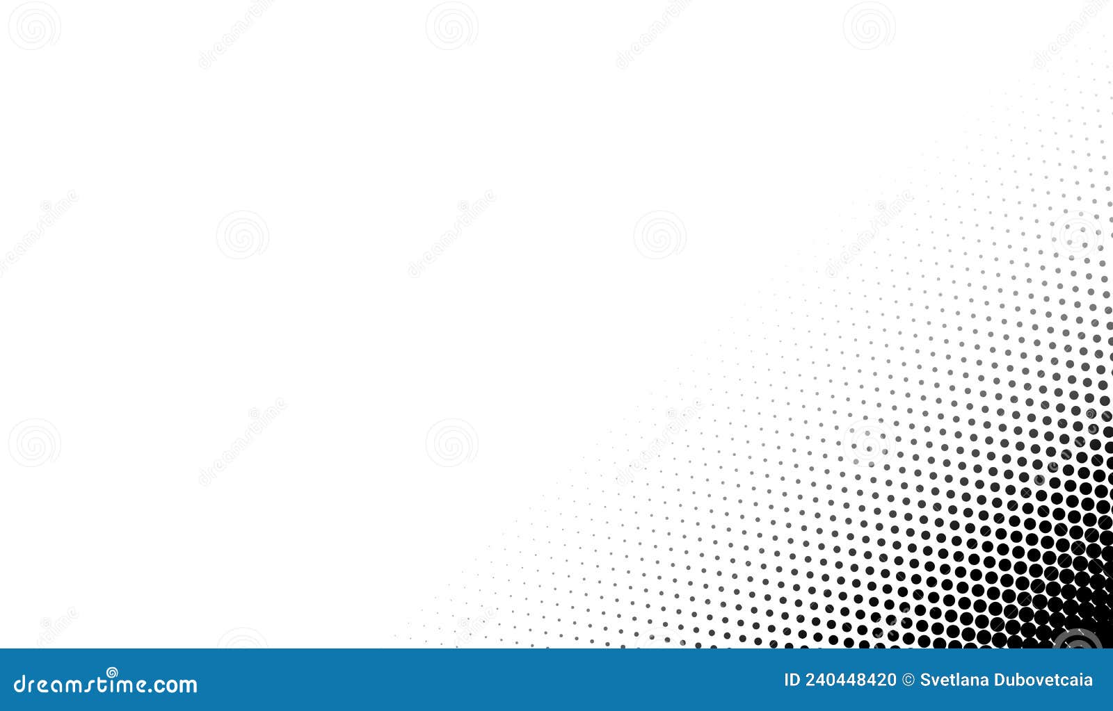 Halftone Corner Texture. Faded Dot Pattern for Design Prints. Bg Abstract Gradient. Black ...
