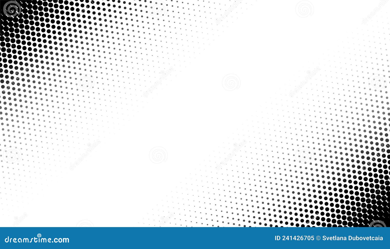 Halftone Corner Texture. Faded Dot Pattern for Design Prints. Bg ...
