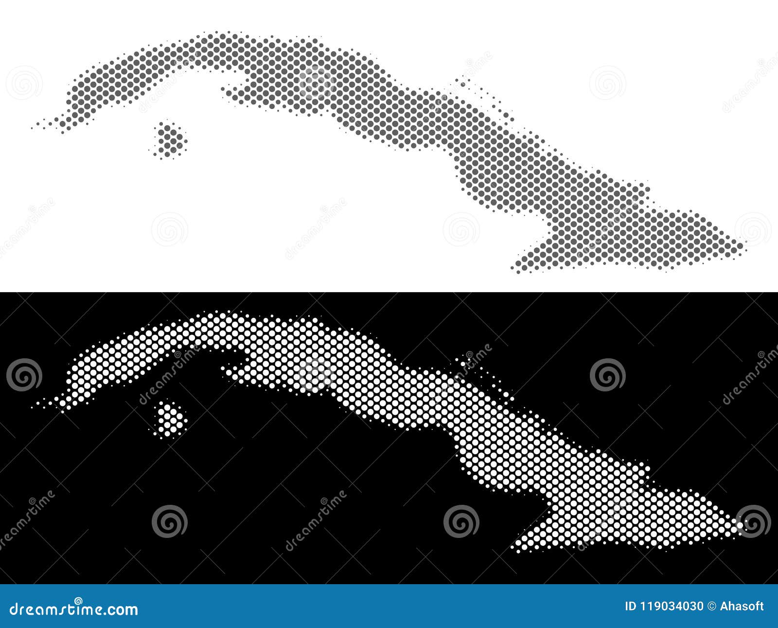 Pixel Cuba Flag Icon Set Isolated On White Background. Waving Cuba Flag ...