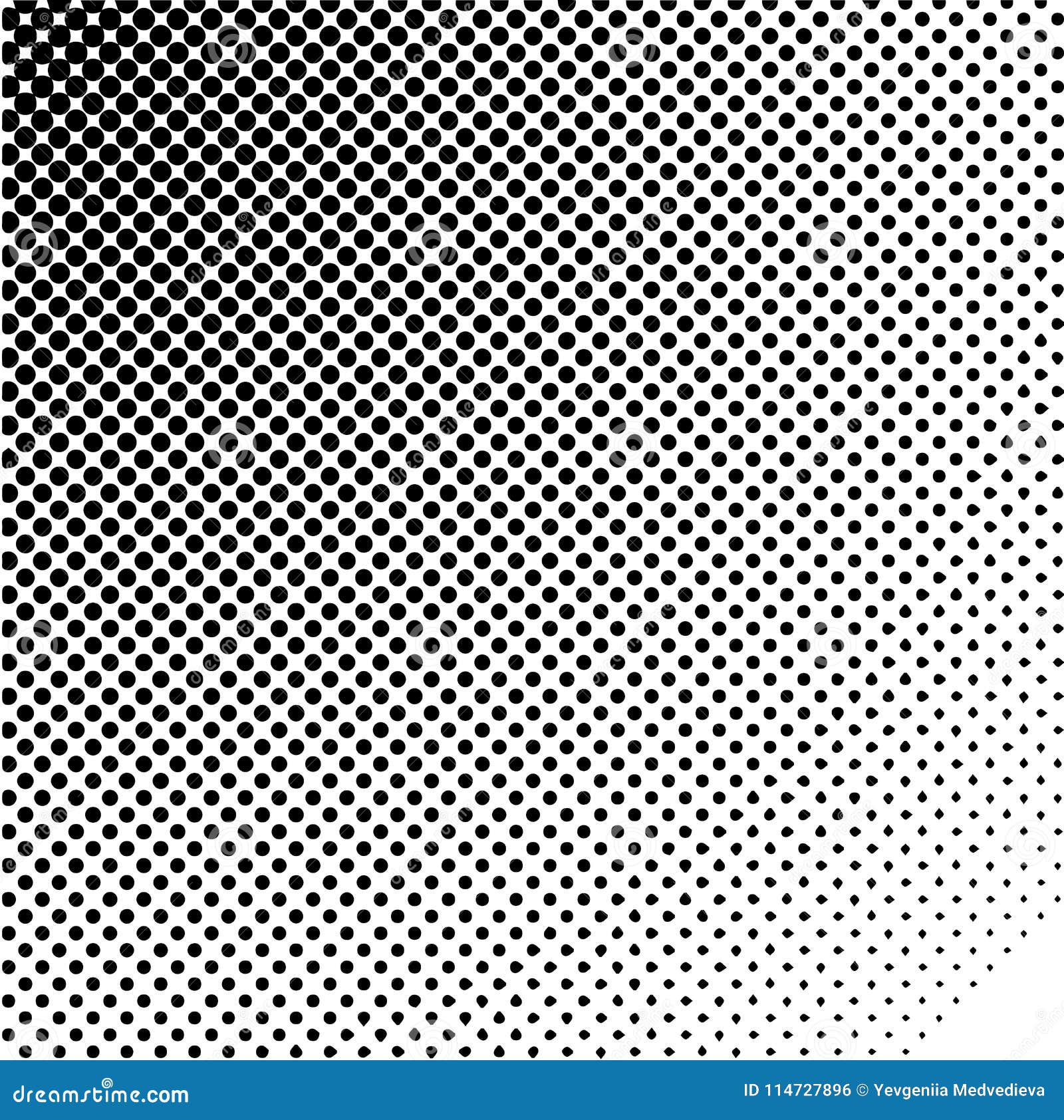 Halftone Design Elements. Vector Halftone Gradient Stock Vector ...