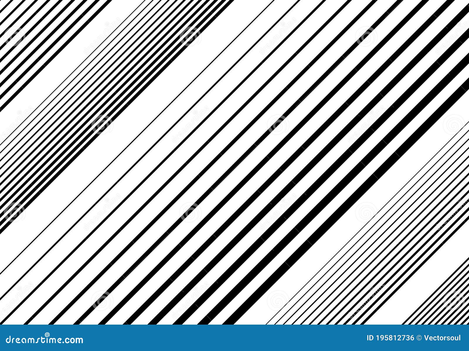 Diagonal Oblique Lines Repeatable Grayscale, Monochrome Pattern Cartoon ...