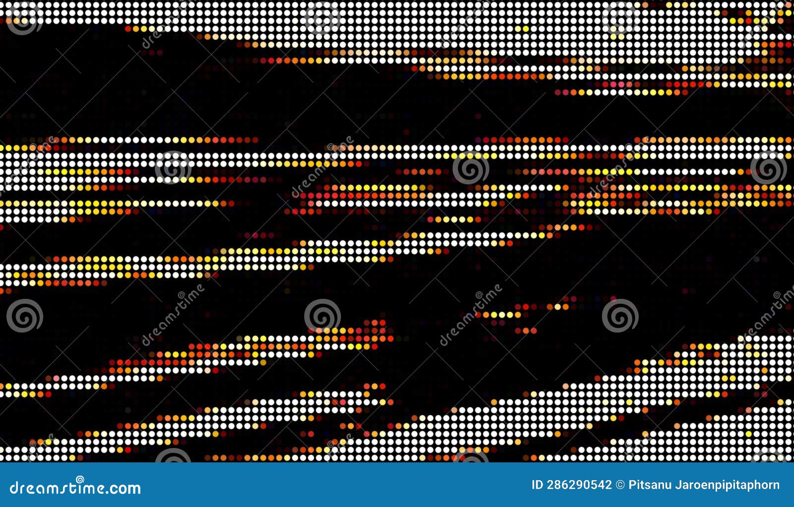 Halftone Dots Anime Red-yellow Speed Line Anime for Comic Stock ...