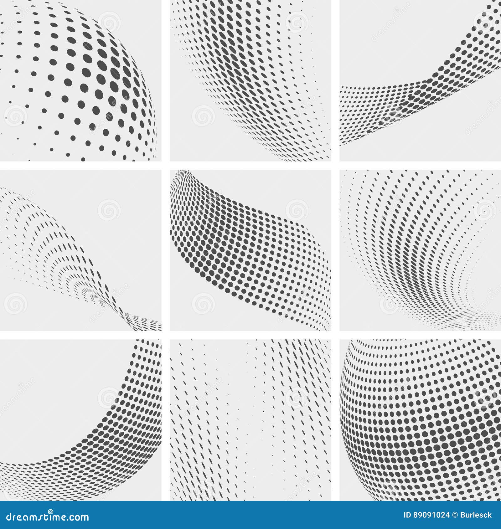 Halftone Dots, Group Pointing Abstract Vector Backgrounds Stock Vector ...