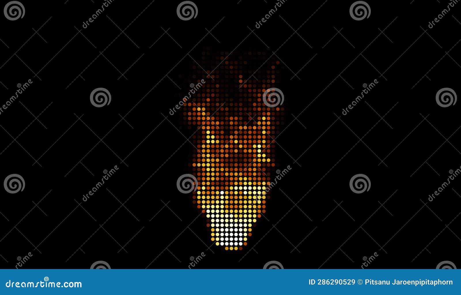 Burning Red Hot Sparks Realistic Fire Flames Cartoon Vector ...