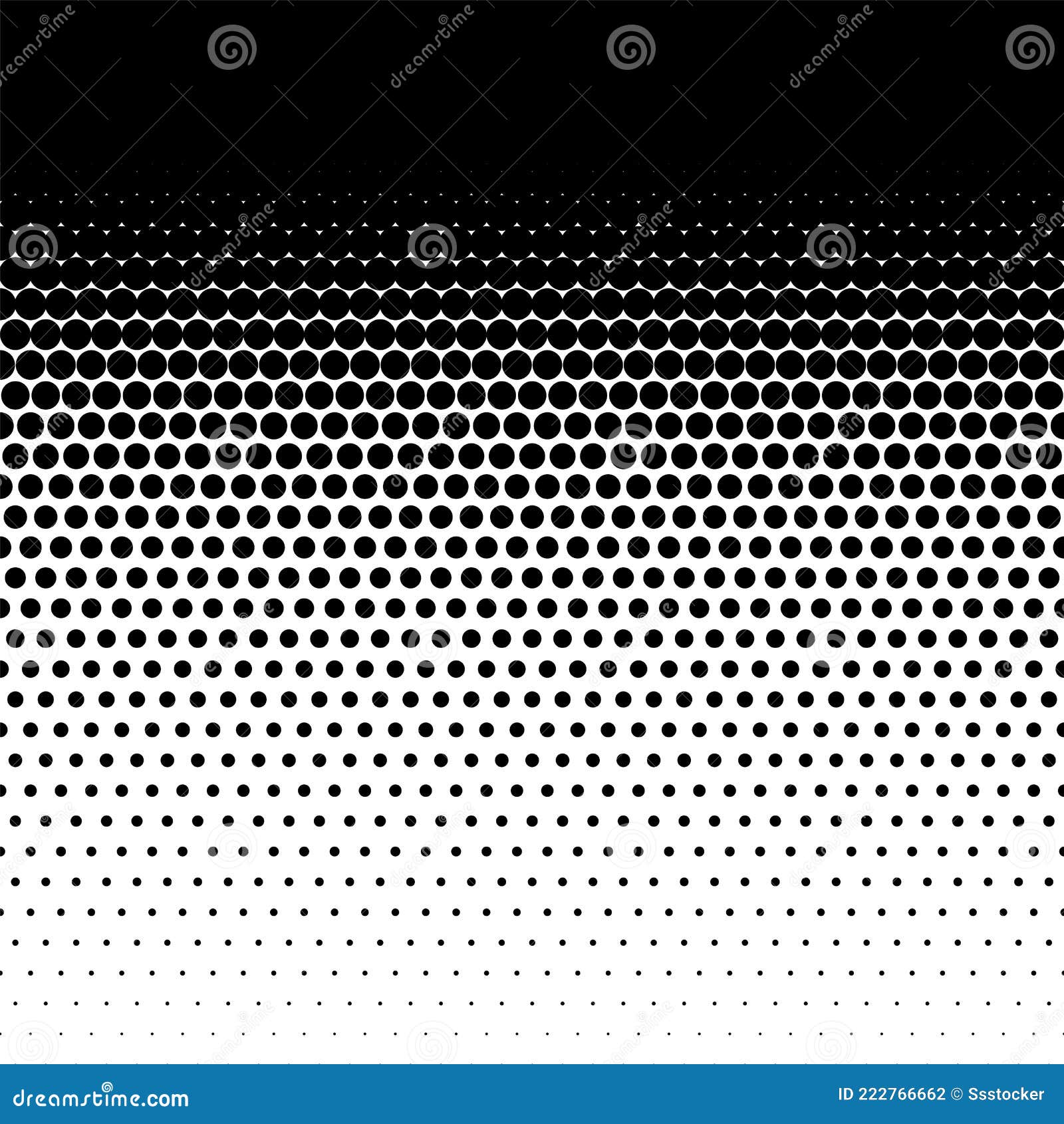 Halftone Dots Pattern, Comic Points Fade Background Stock Vector ...