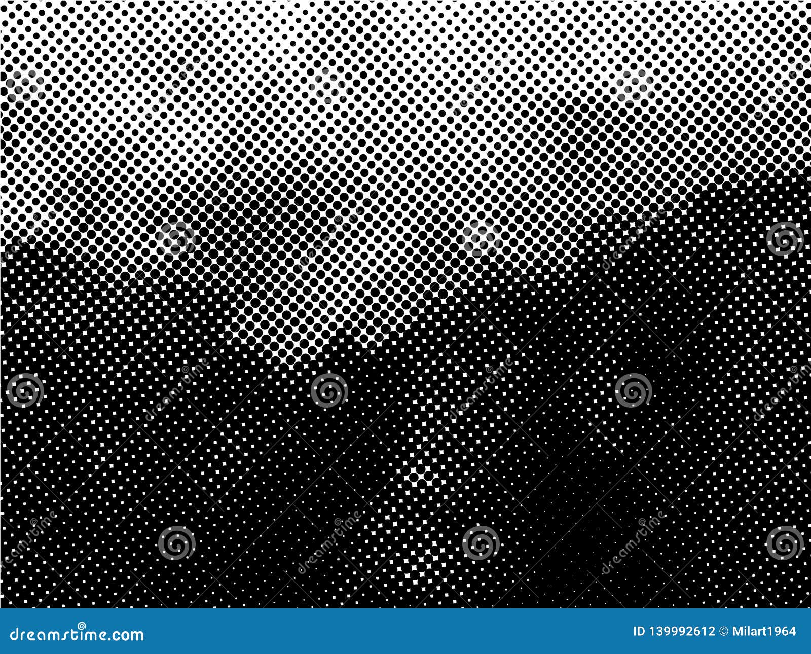 Halftone Dots Pattern . Distressed Background with Halftone Effects ...