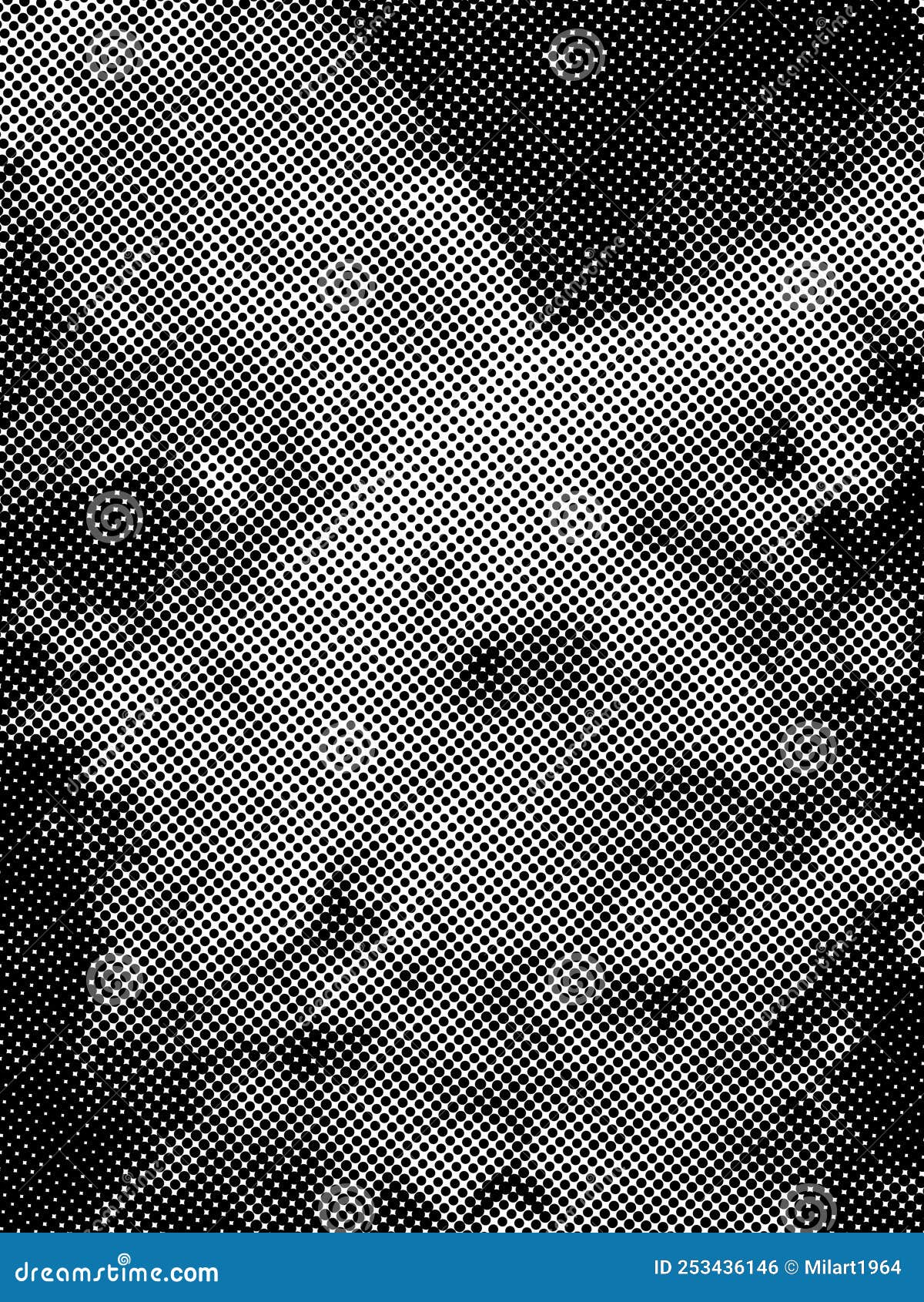 Halftone Dots Pattern . Halftone Dotted Grunge Texture . Abstract Dots ...