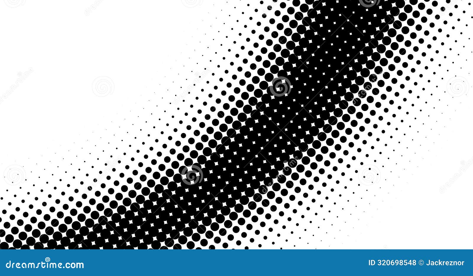 Halftone Dots Pattern Gradient Halftone Dots Backgrounds Stock Vector