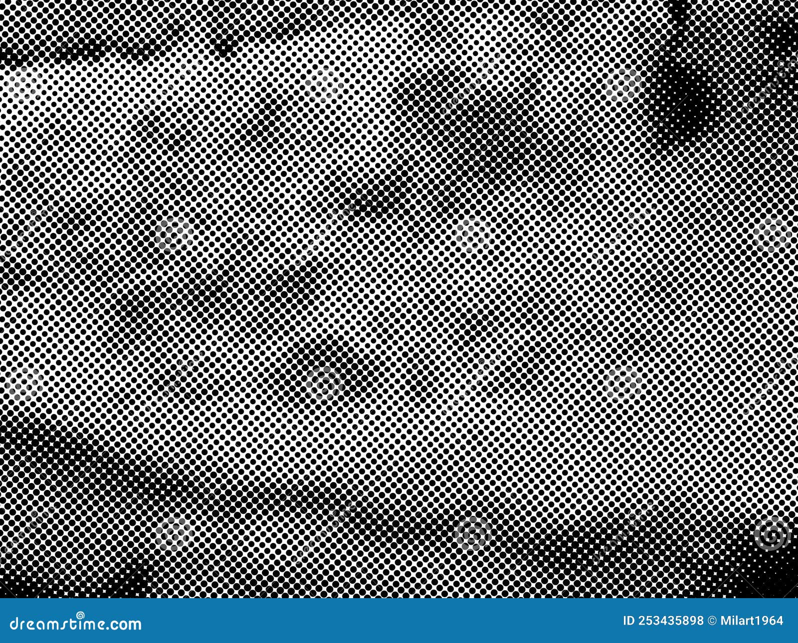 Halftone Dots Pattern . Halftone Dotted Grunge Texture . Abstract Dots ...