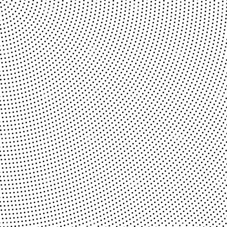 Halftone Dotted Comic Texture. Radial Pattern Background Stock Vector ...