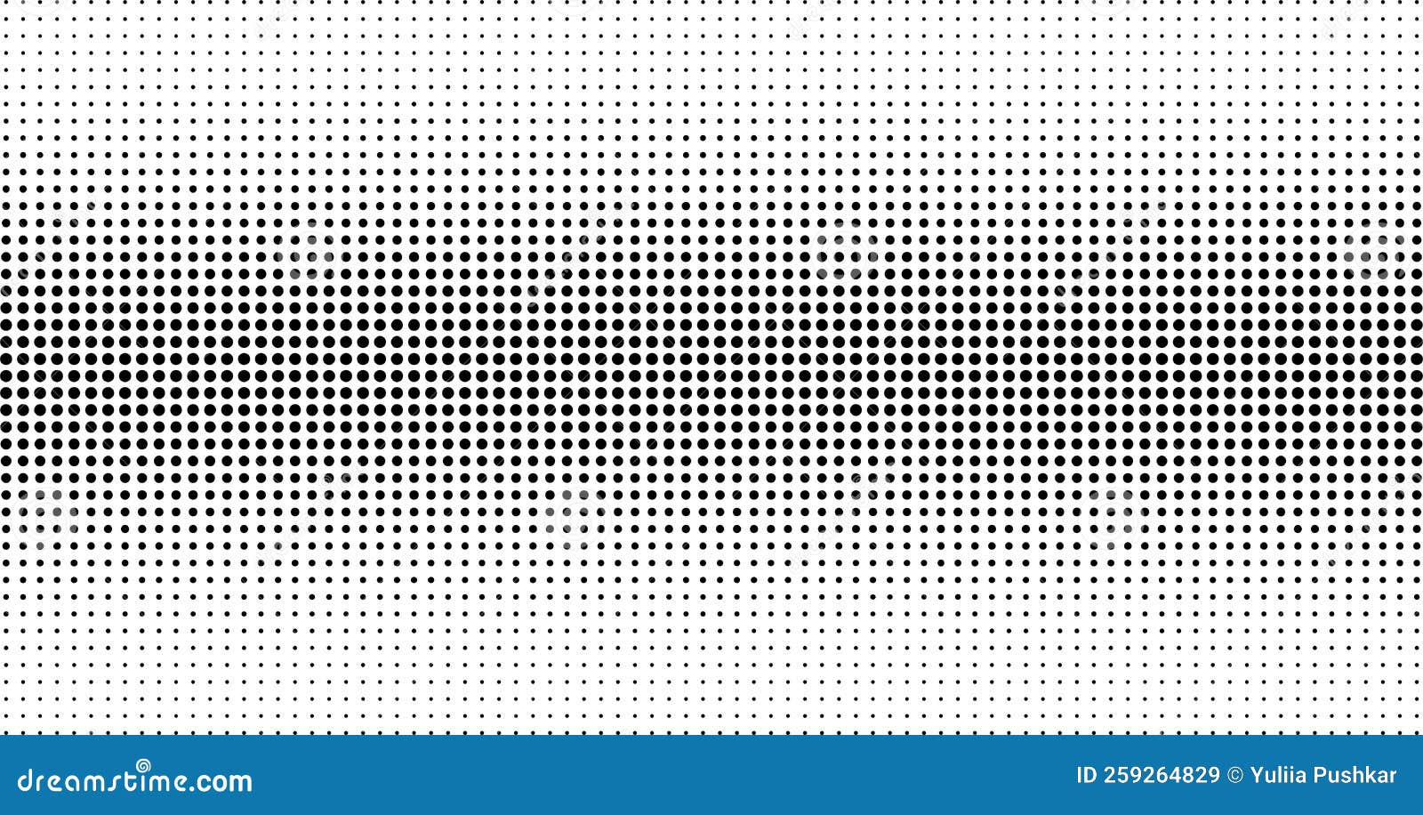 Halftone Effect Dotted Line Gradient Abstract Background. Vector Black ...
