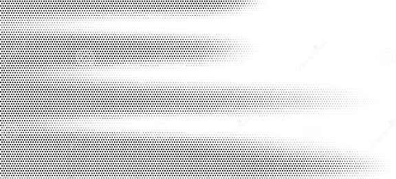 Halftone Dotted Gradient Lines Abstract Background. Vector Black and ...