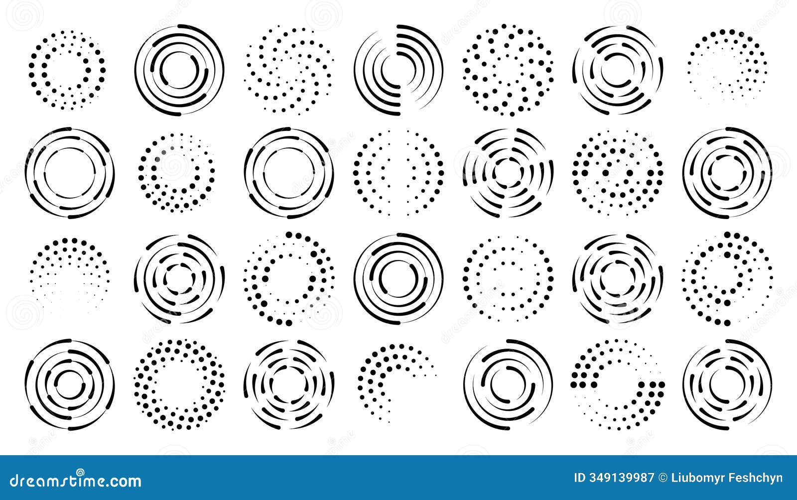 Round Swirl Candy On Chocolate Splash Background. Vector Illustration ...