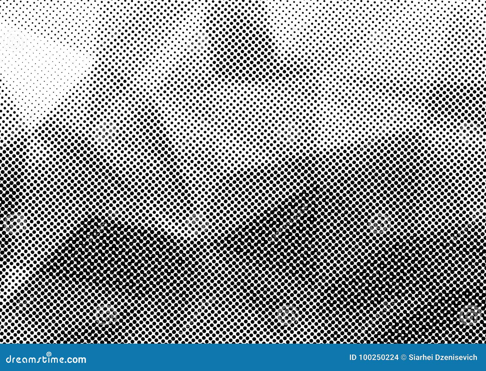 Halftone Dotted Triangular Distressed Overlay Layout Stock Vector ...