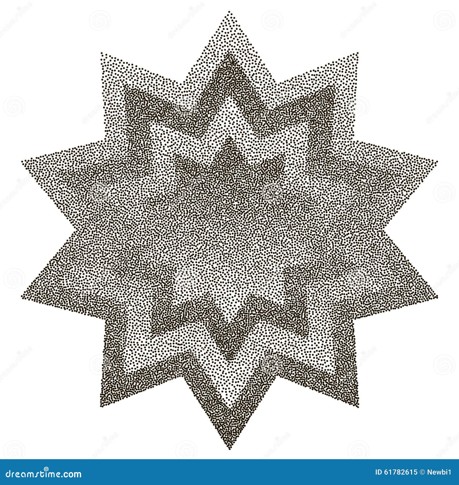 Halftone Dotwork Engraving Background Stock Vector - Illustration of ...