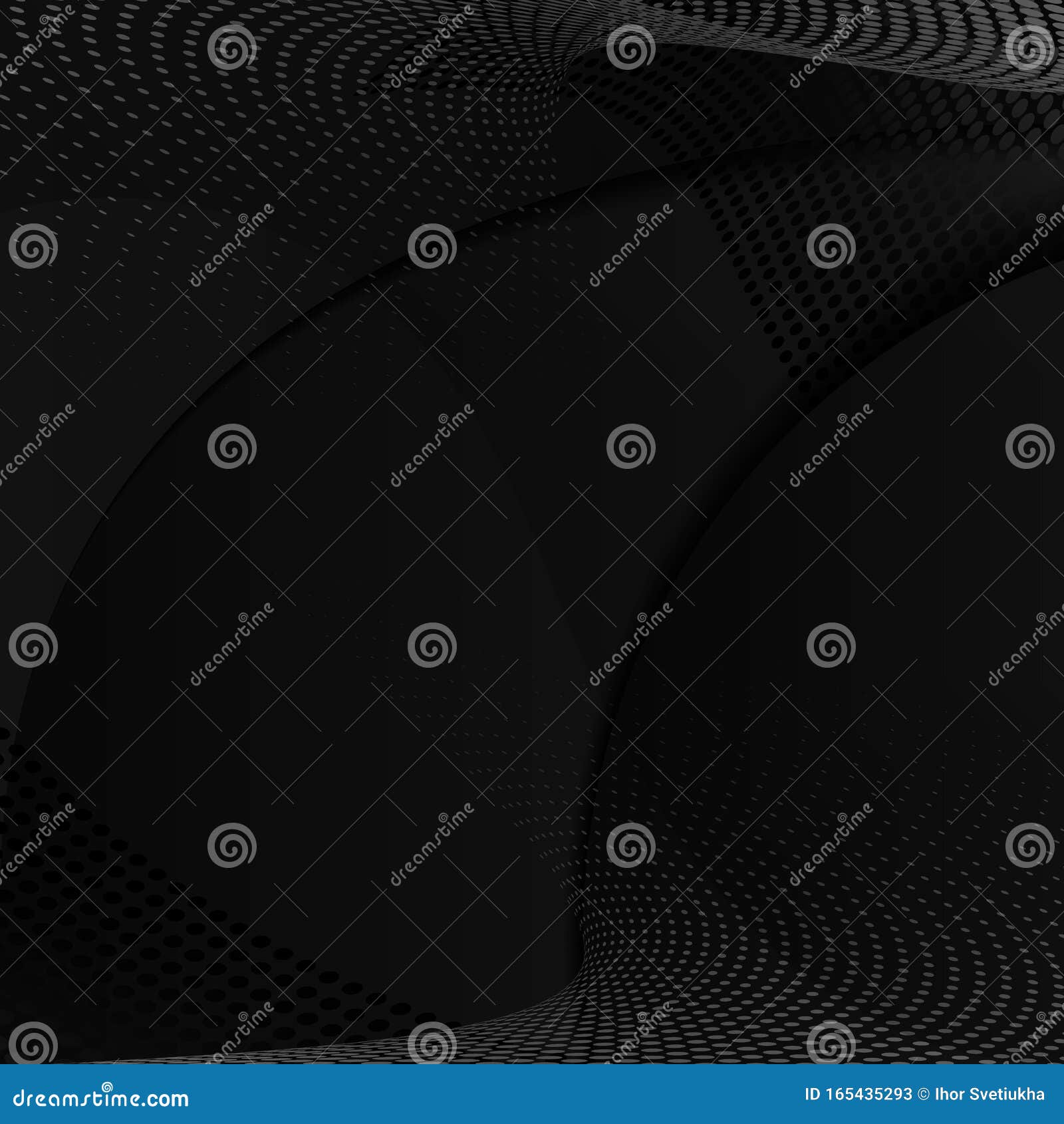 Halftone Element on Blakc Backdrop. Abstract Halftone Background ...