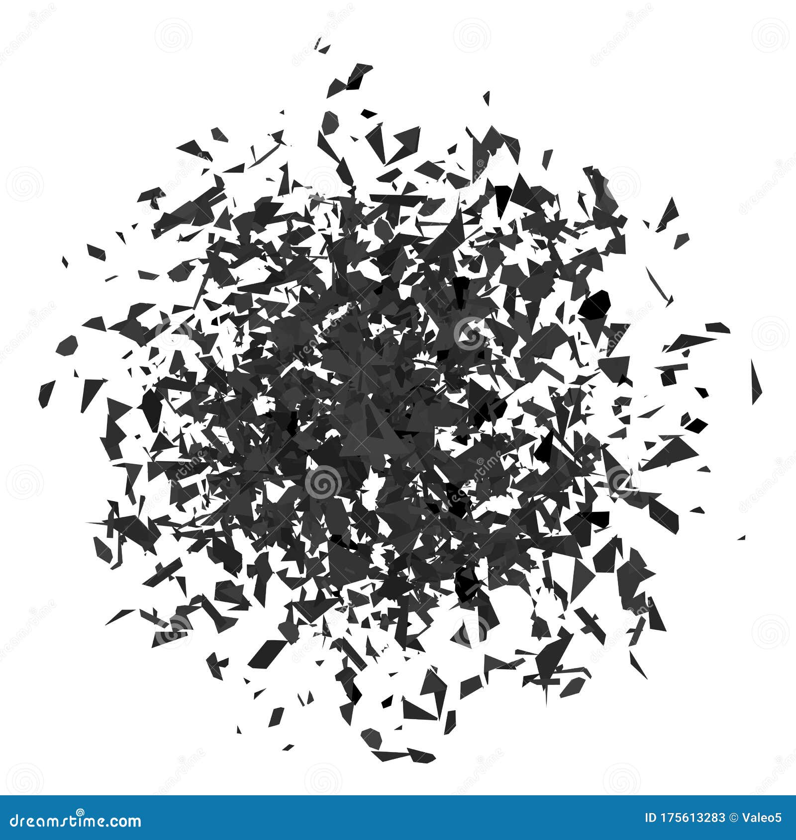 Halftone Explode Flash, Cartoon Explosion, Dotted Star Burst Isolated ...