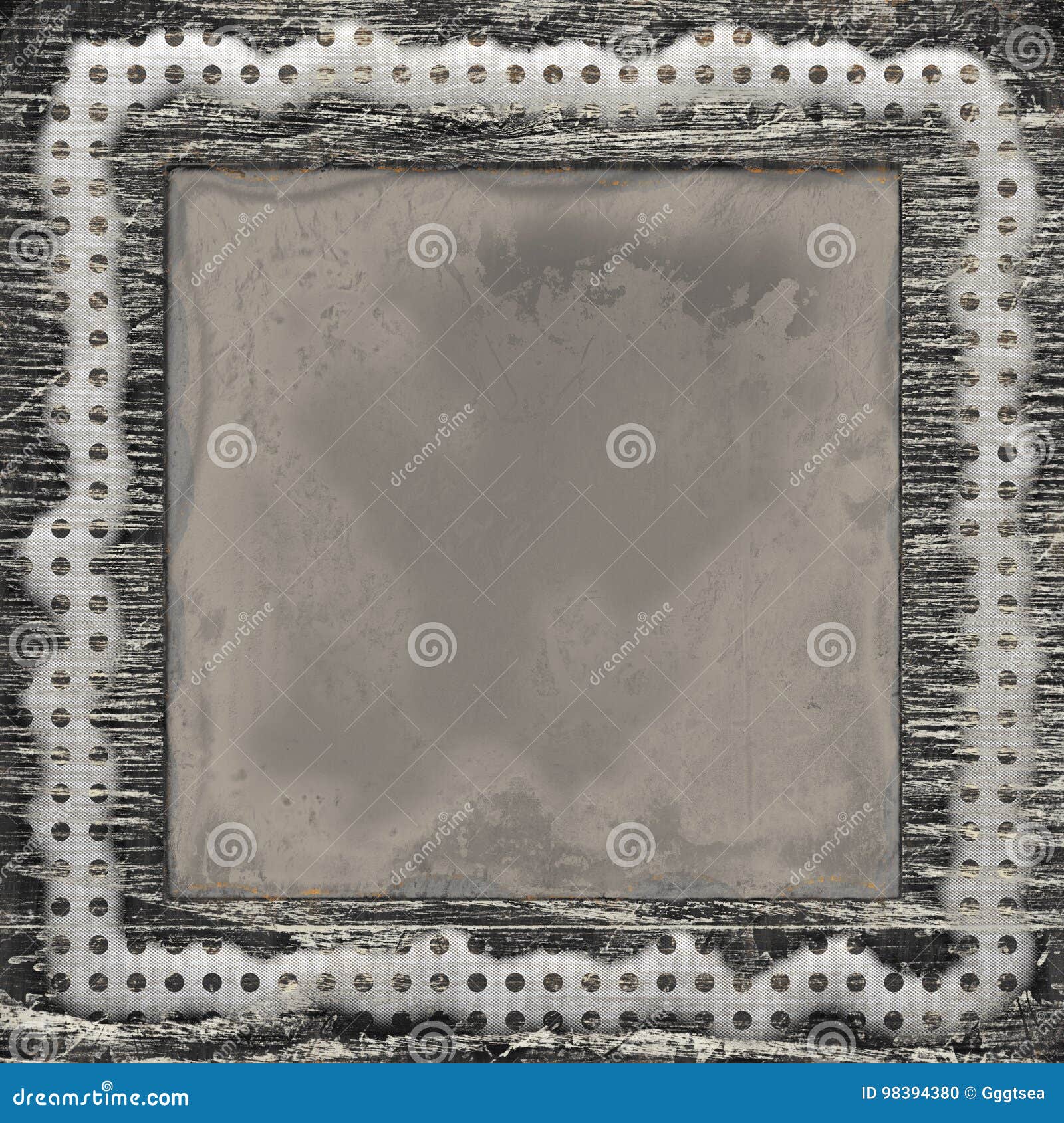 Halftone Frame. Comic Style Divider. Pop Art Faded Frame. Grunge ...