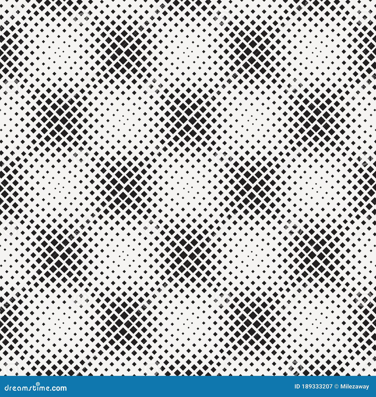 Halftone Geometric Square Diamond Shape Pattern. Vector Pattern.graphic ...
