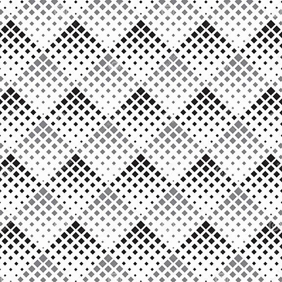 Halftone Geometric Square Diamond Shape Pattern. Vector Pattern.graphic ...