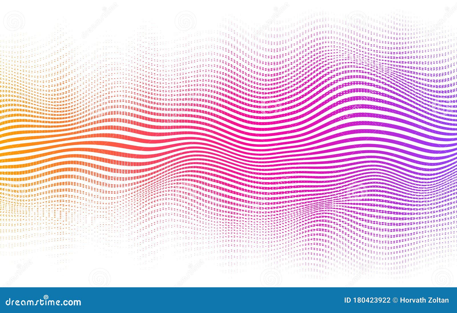 Halftone Gradient Background. Vector Vibrant Background With Blending ...