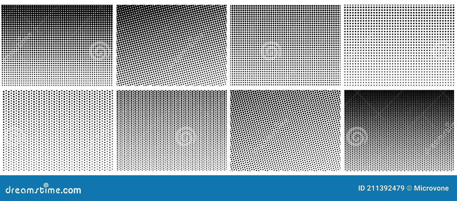 Halftone Gradient Effect. Dot Texture, Dotted Geometric Pattern ... Halftone Gradient Effect. Dot Texture, Dotted Geometric Pattern ...