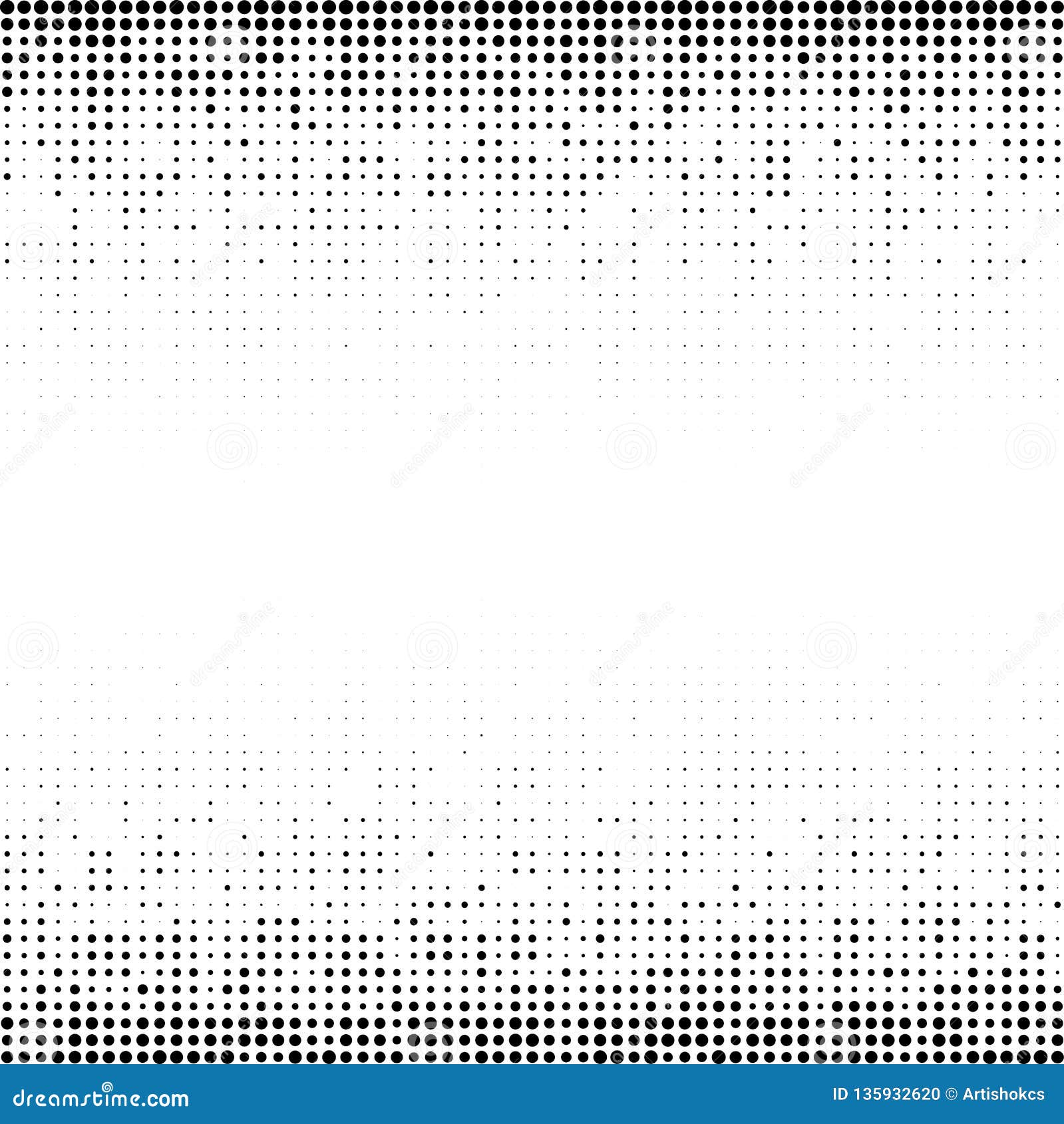 Halftone Gradient Pattern. Background Using Halftone Random Dots Texture. Grunge Backdrop ...