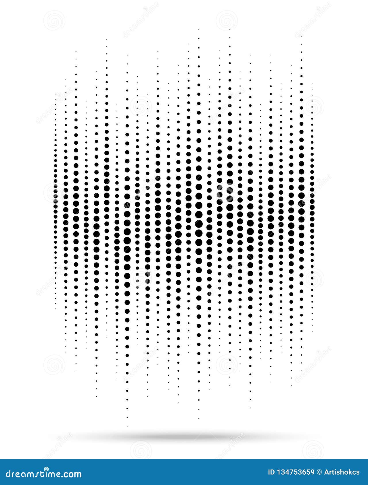 Halftone Gradient Wave Circle Dots Texture Isolated on White Background ... Halftone Gradient Wave Circle Dots Texture Isolated on White Background ...