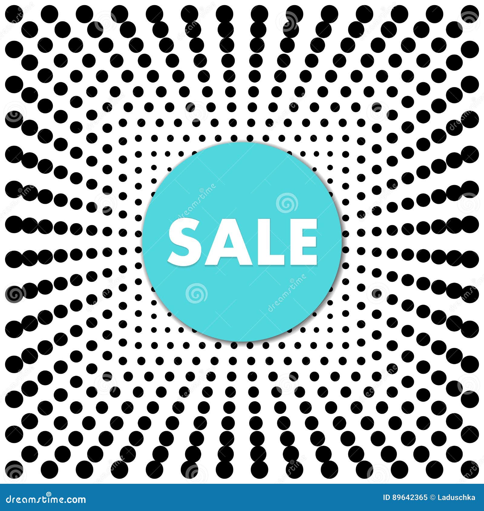 Halftone Graphic Design Template Stock Vector - Illustration of print ...