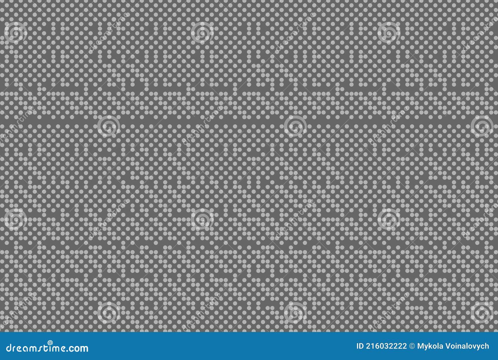 Halftone Gray Background. Monochrome Halftone Pattern. Abstract ...