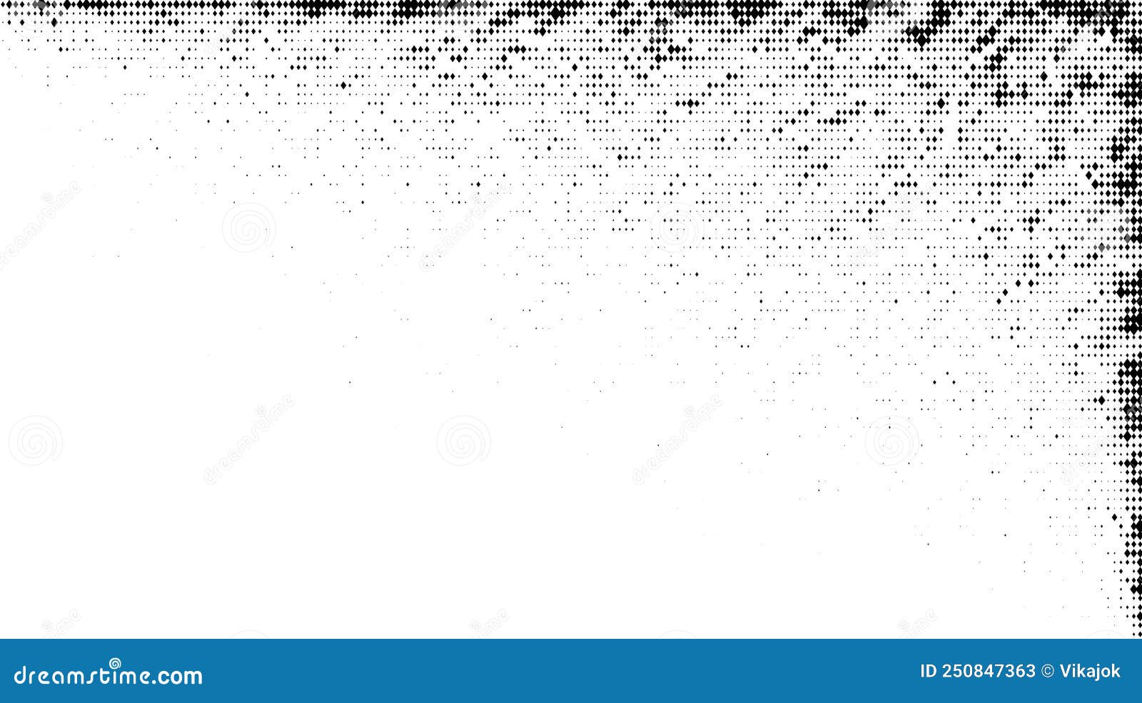 Halftone Grunge Gradient Texture. Comic Style Pixel Background. Pop Art ...