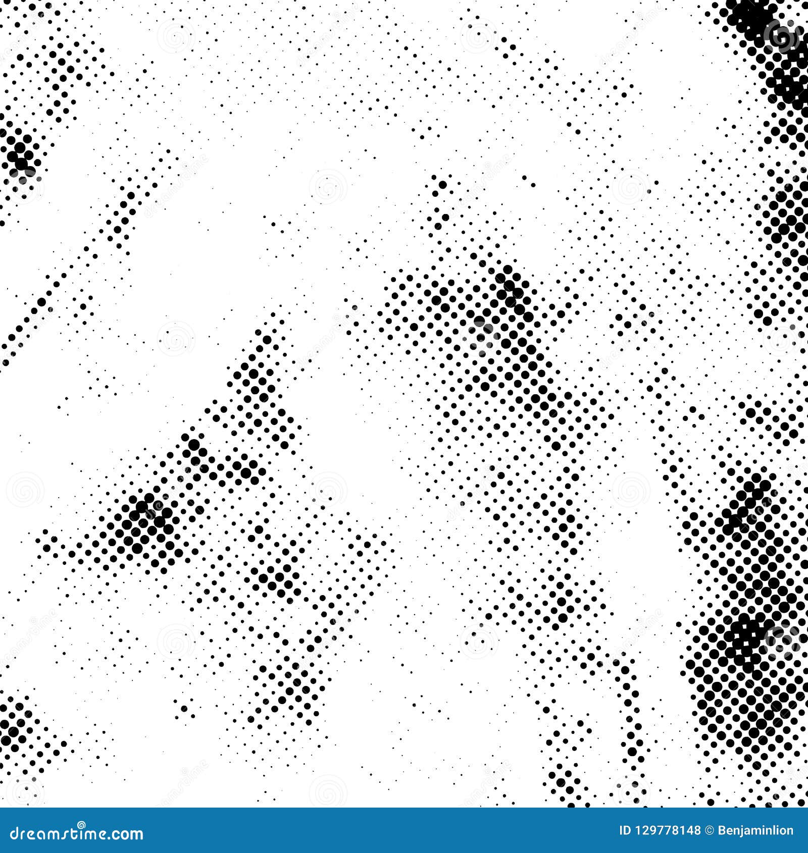 Halftone Grunge Texture stock vector. Illustration of brush - 129778148