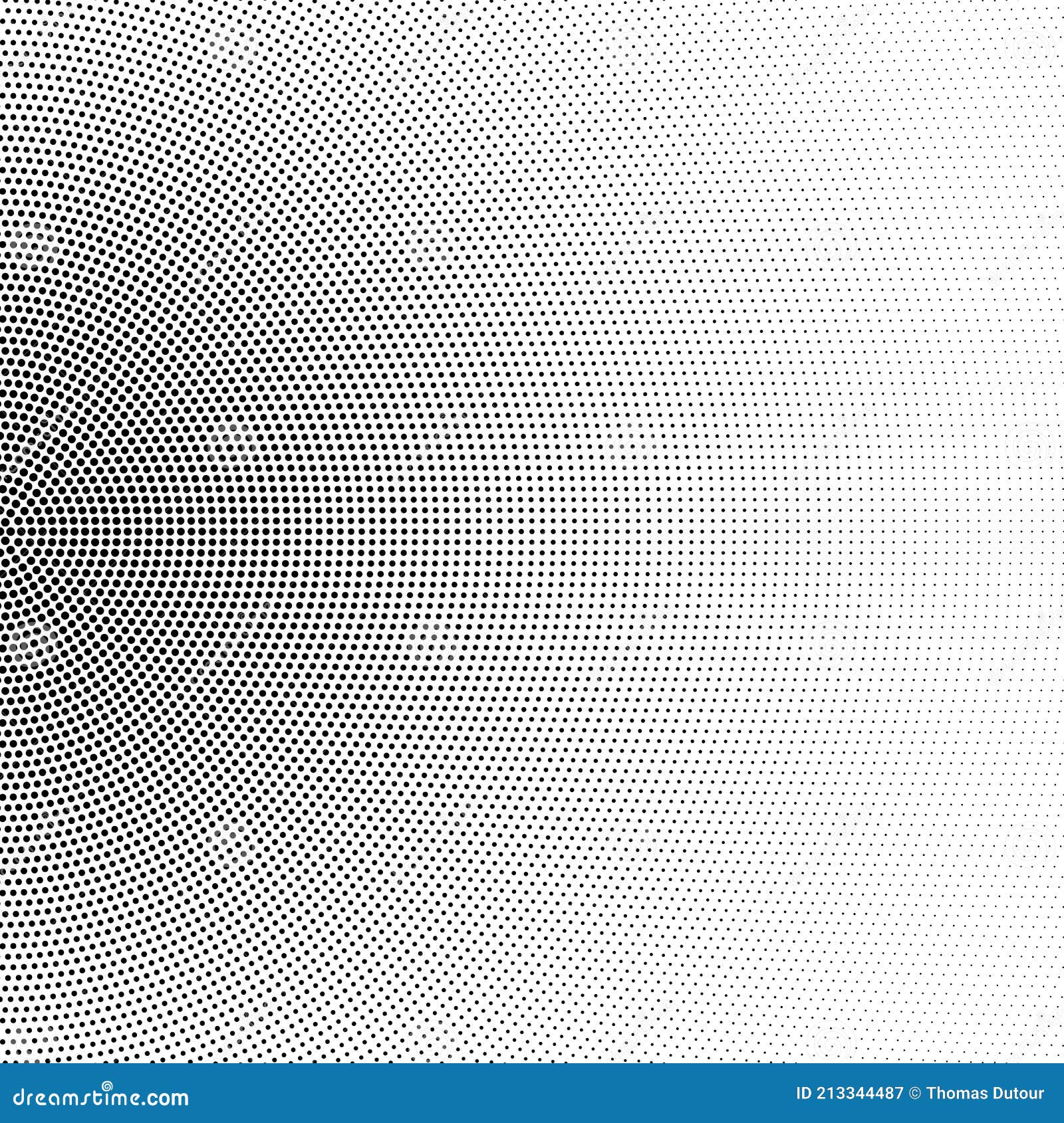 Halftone Half Circle Gradient Background Stock Illustration ...