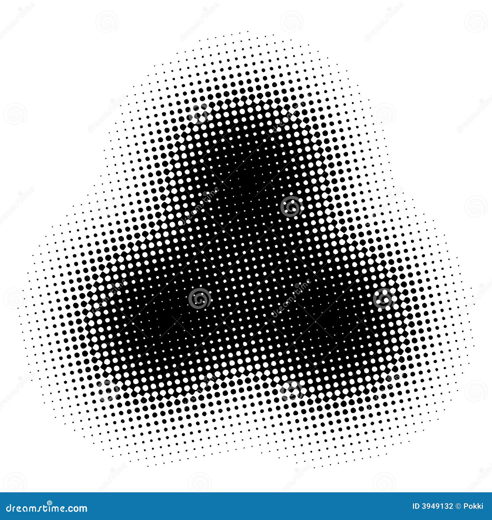 Halftone image. Vector stock vector. Illustration of graphic - 3949132