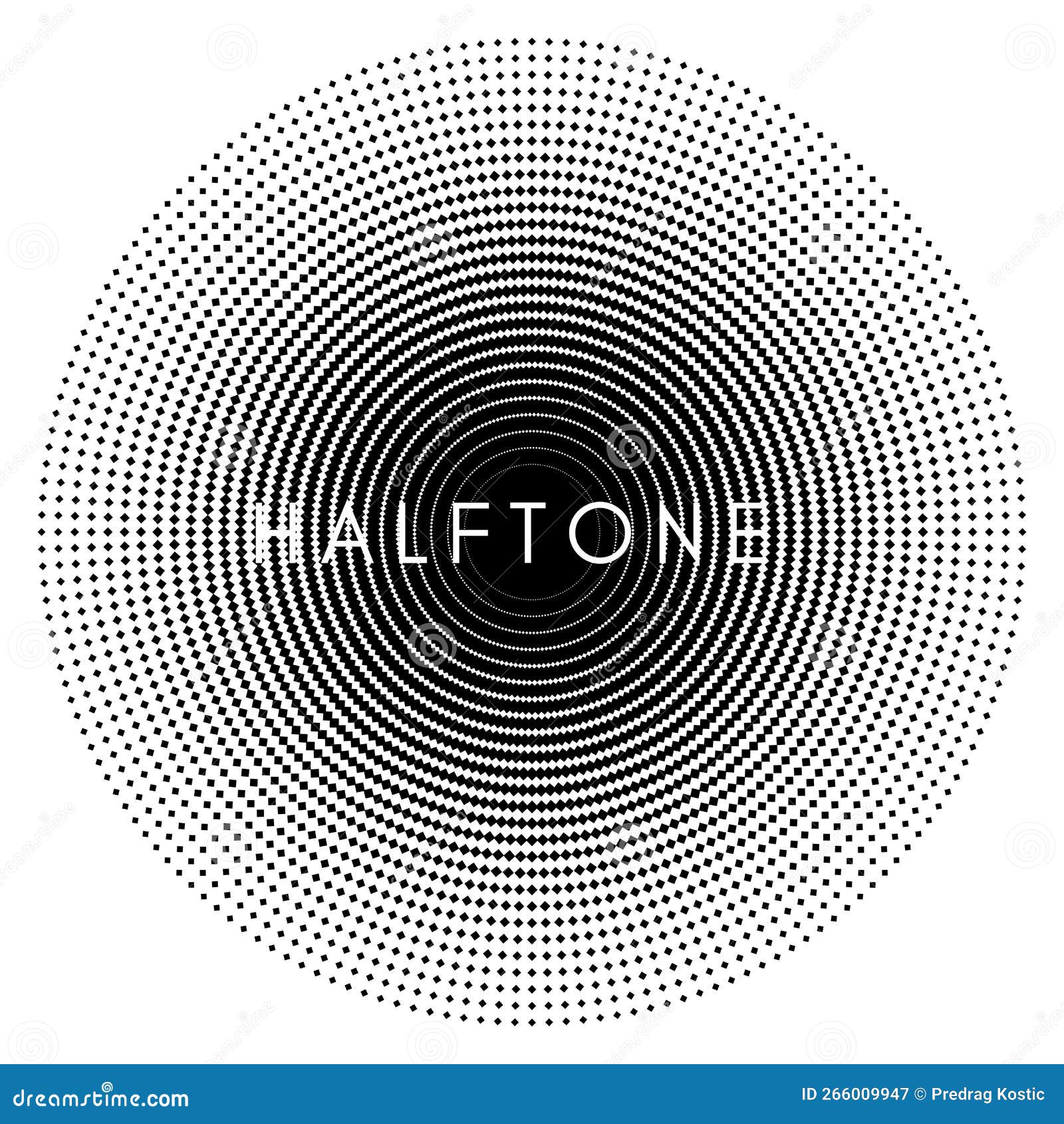 Halftone logo stock image. Image of lighting, brand - 266009947