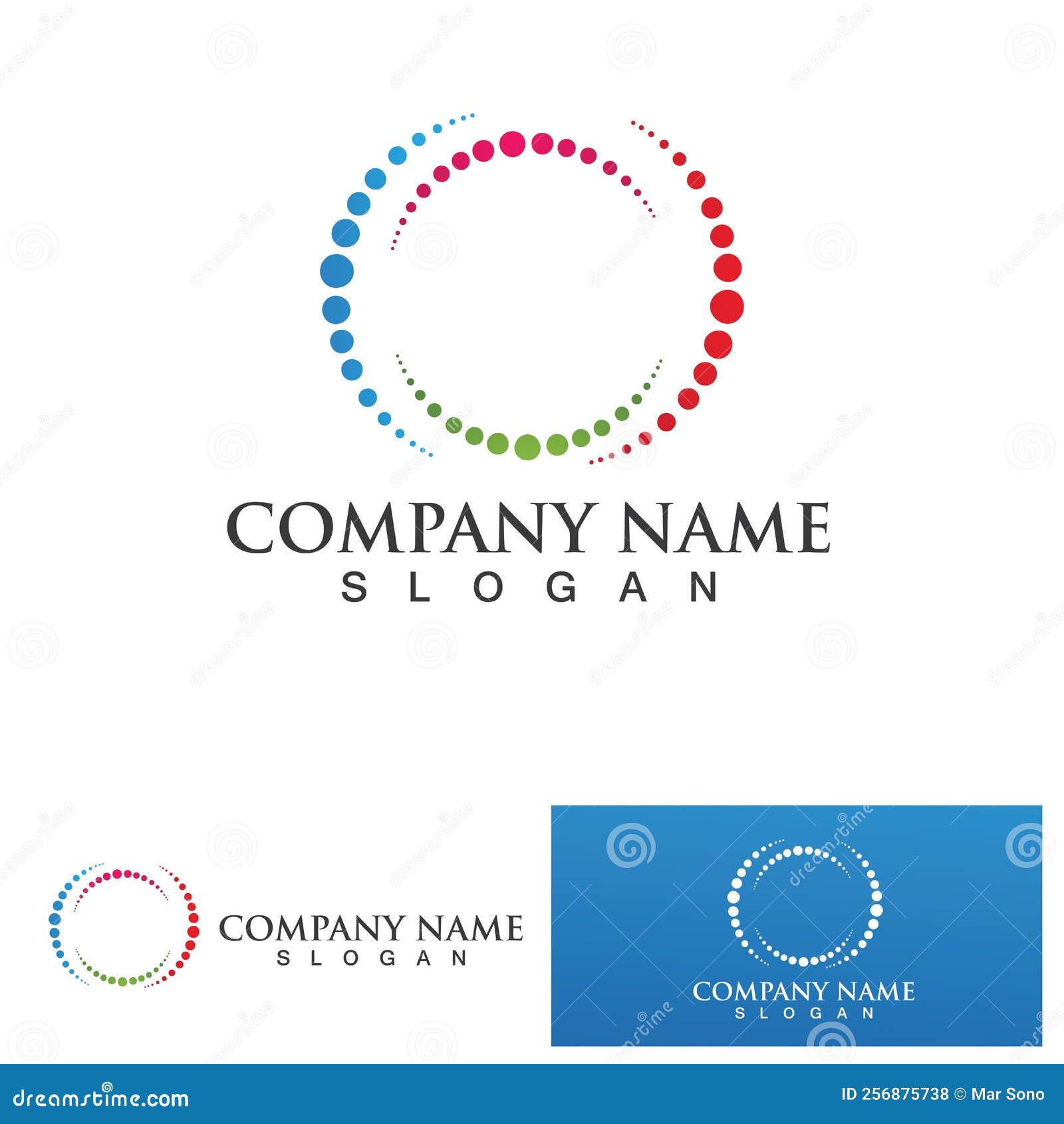 Halftone Logo Vector Icon Design Template Stock Vector - Illustration ...