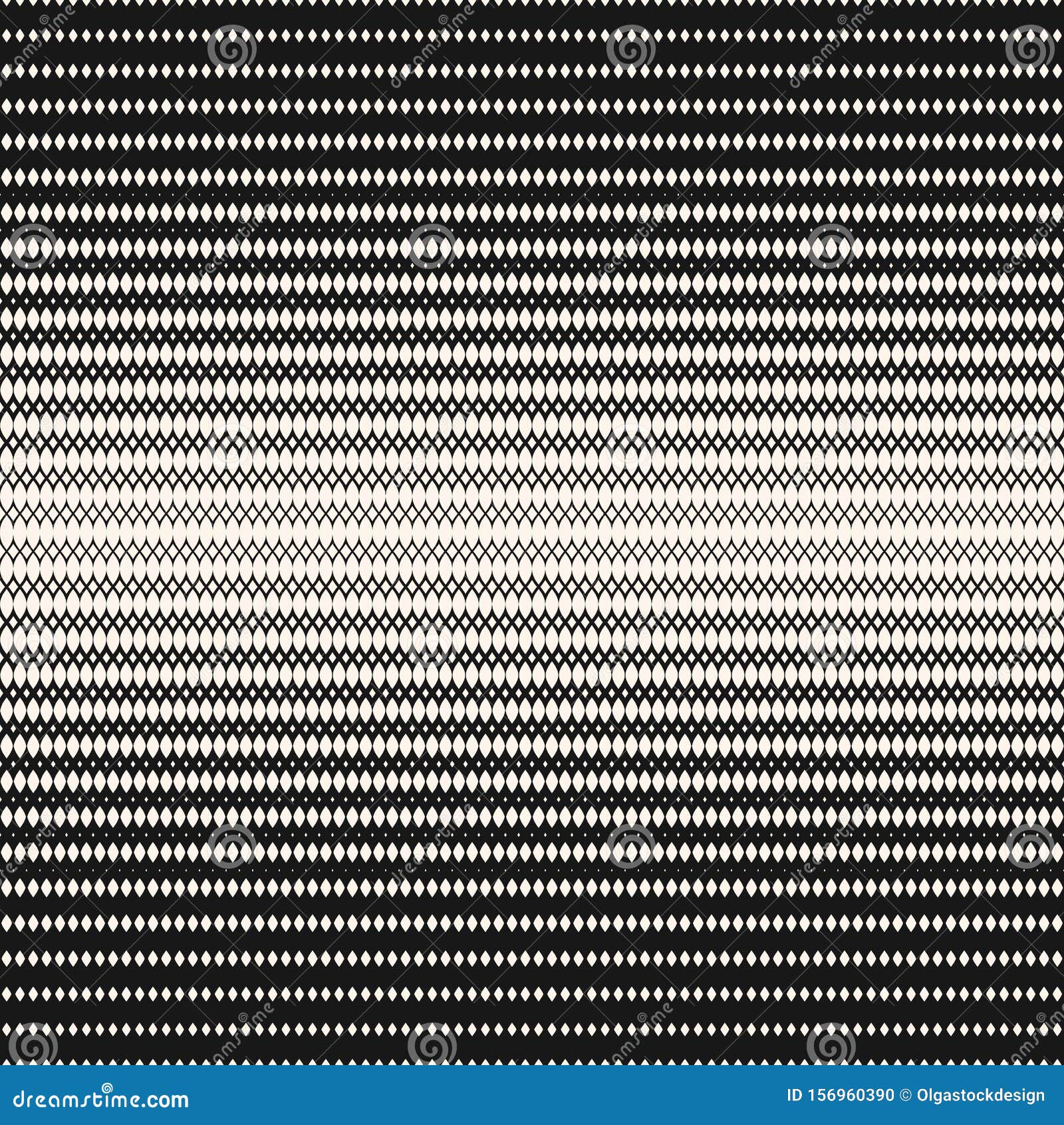 Halftone Mesh Seamless Pattern. Vector Black and White Texture with Tissue, Grid Stock Vector ...