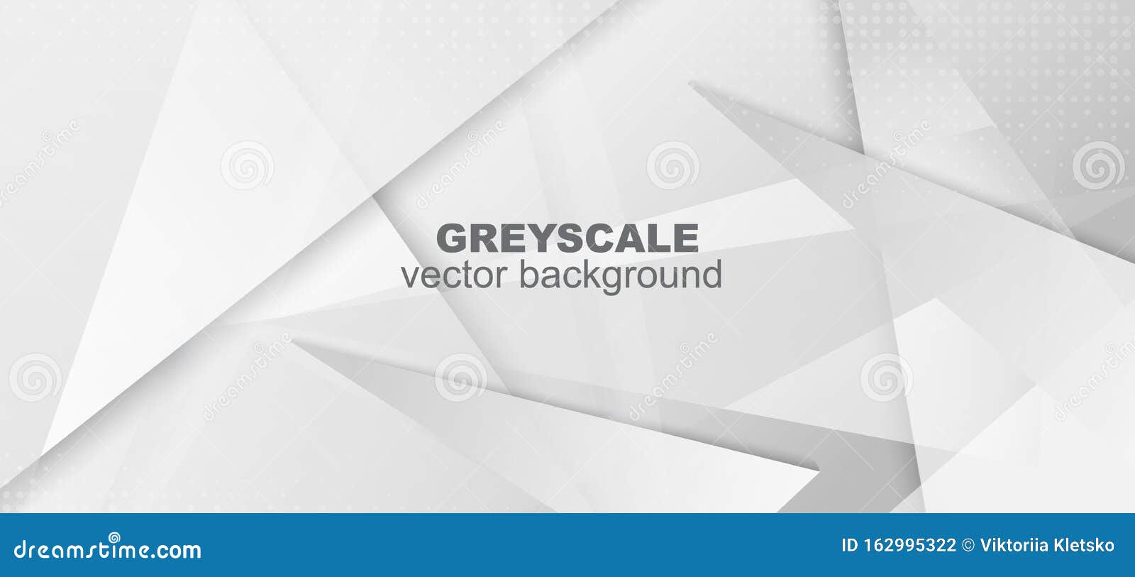 Halftone Modern Gray Vector Background. Dynamic Faded Banner Stock ...