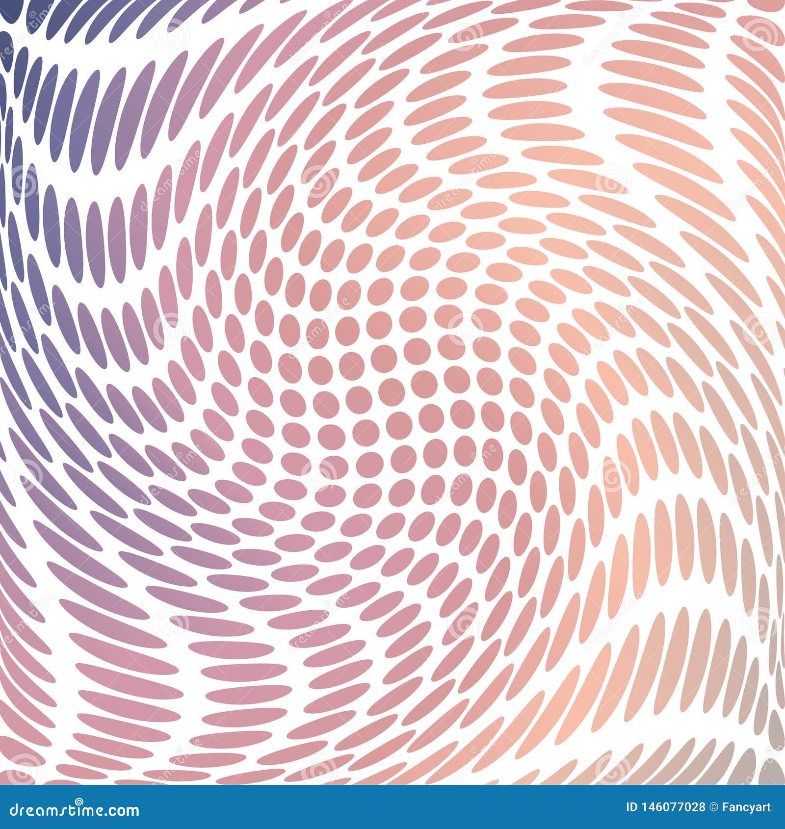 Halftone Pattern Background in Calming Colors Stock Vector ...