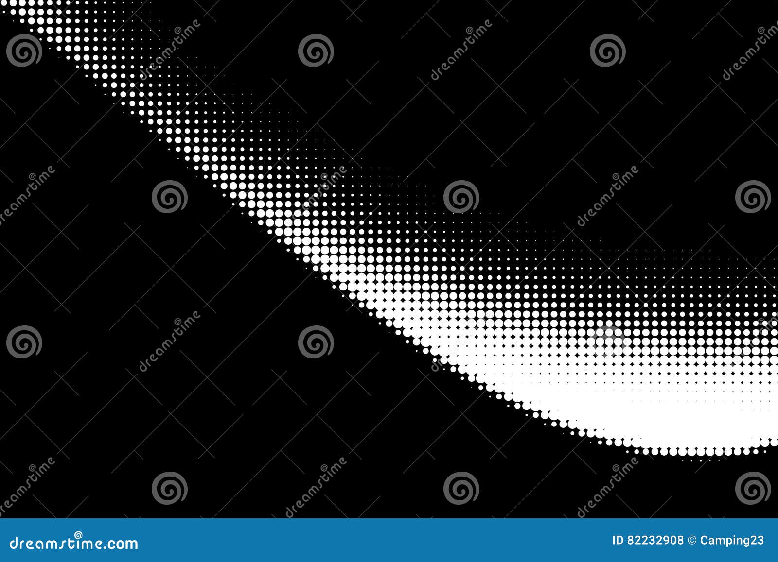 Halftone Pattern Background. Stock Illustration - Illustration of round ...