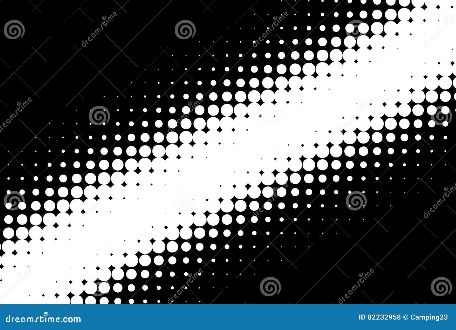 Halftone Pattern Background. Stock Illustration - Illustration of retro ...