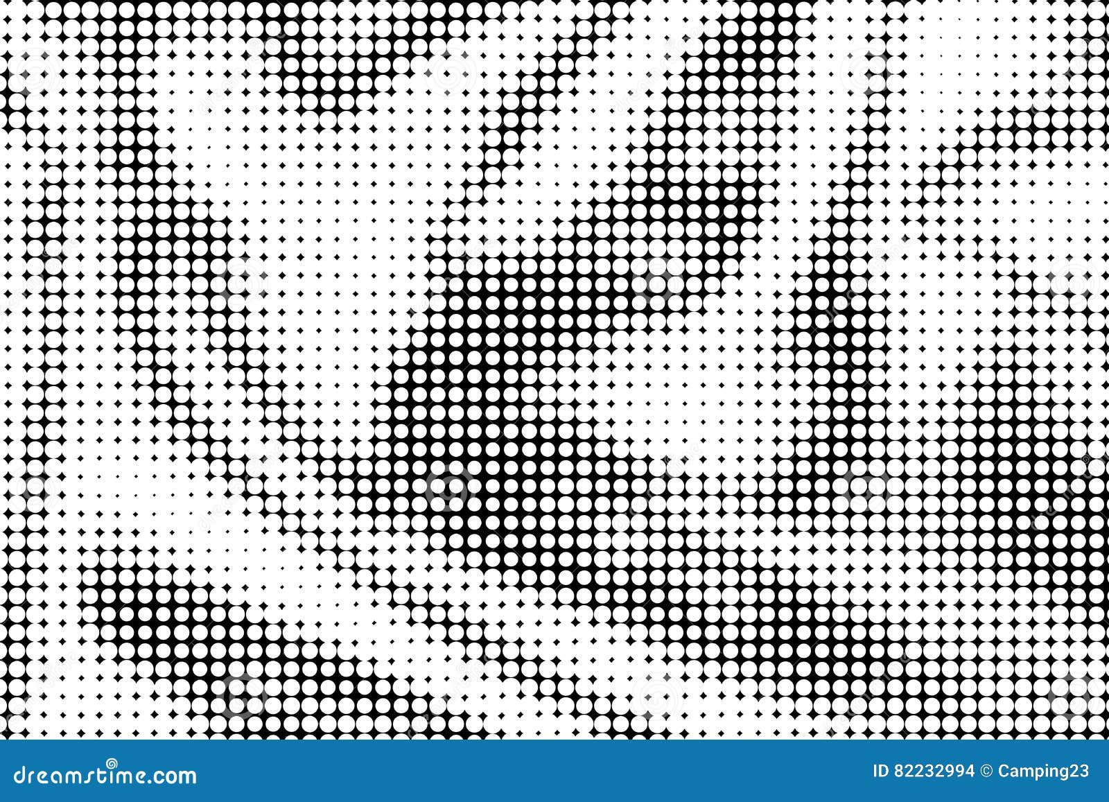 Halftone Pattern Background. Stock Illustration - Illustration of ...