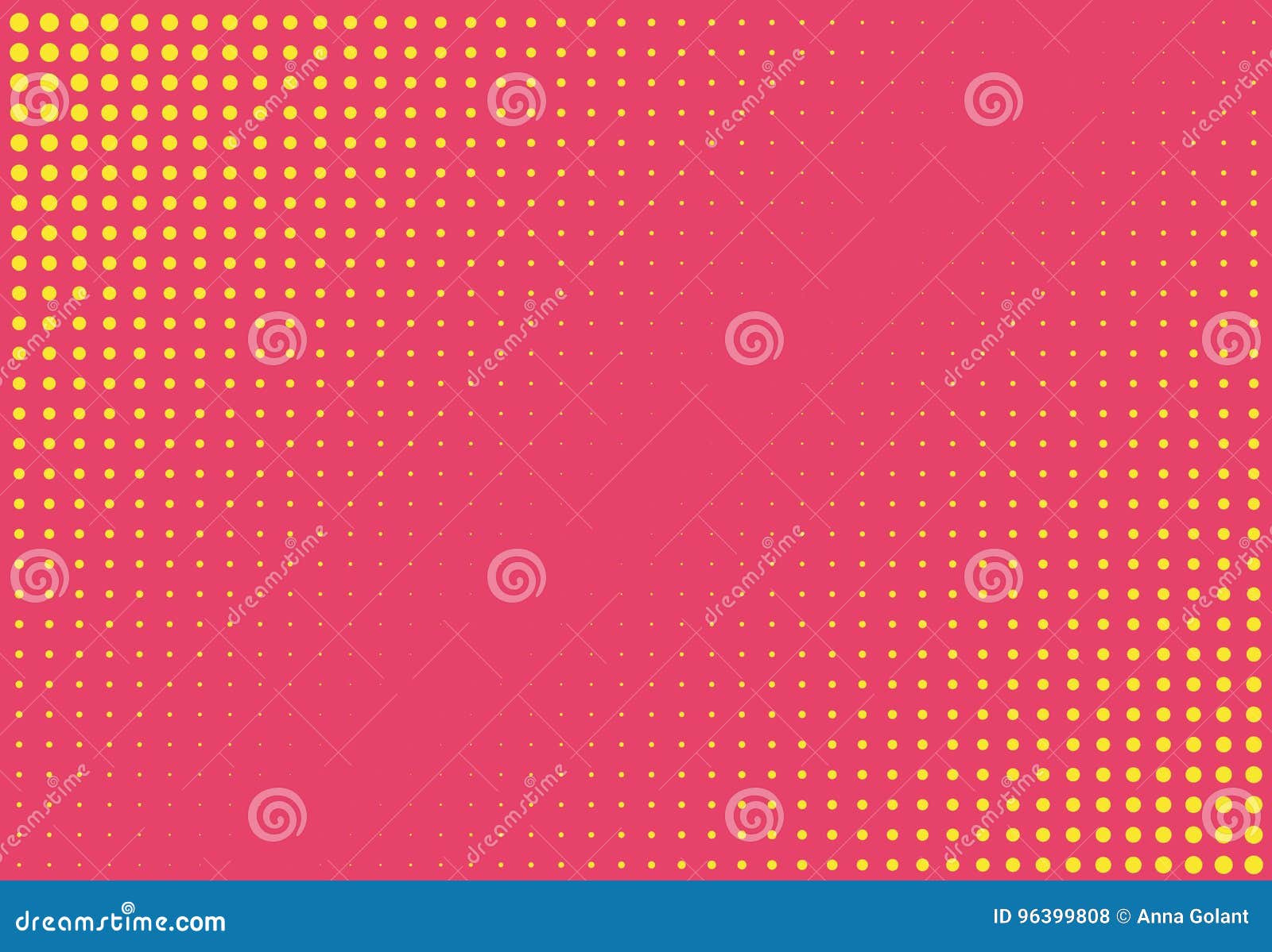 Halftone Pattern. Comic Background. Dotted Retro Backdrop with Circles ...