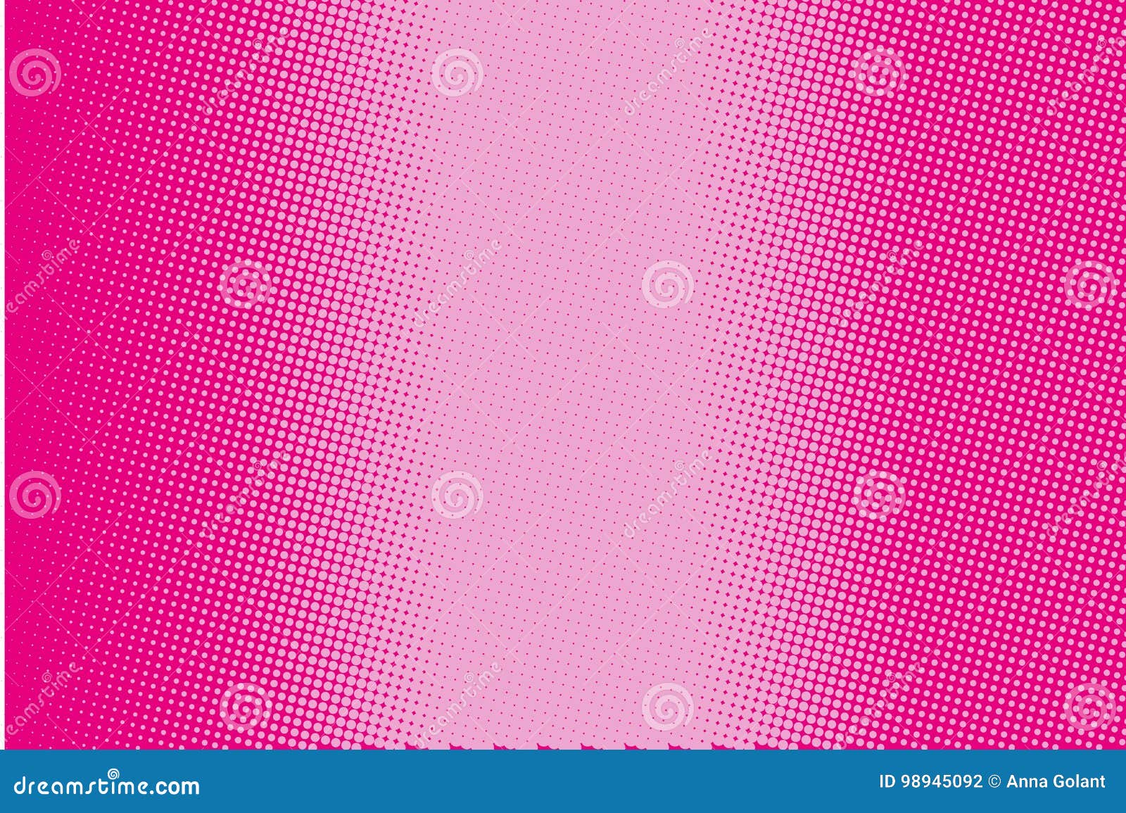 Halftone Pattern. Comic Background. Pop Art Style. Vector Illustration ...