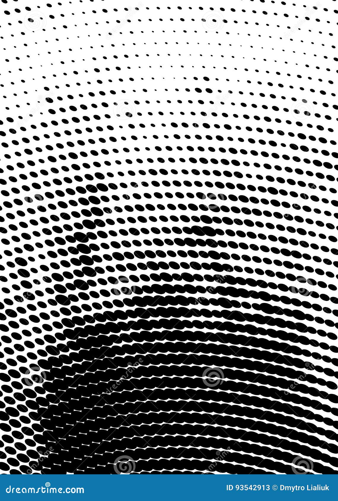 Halftone Pattern . Cover A4 Format, Template for Poster Stock ...