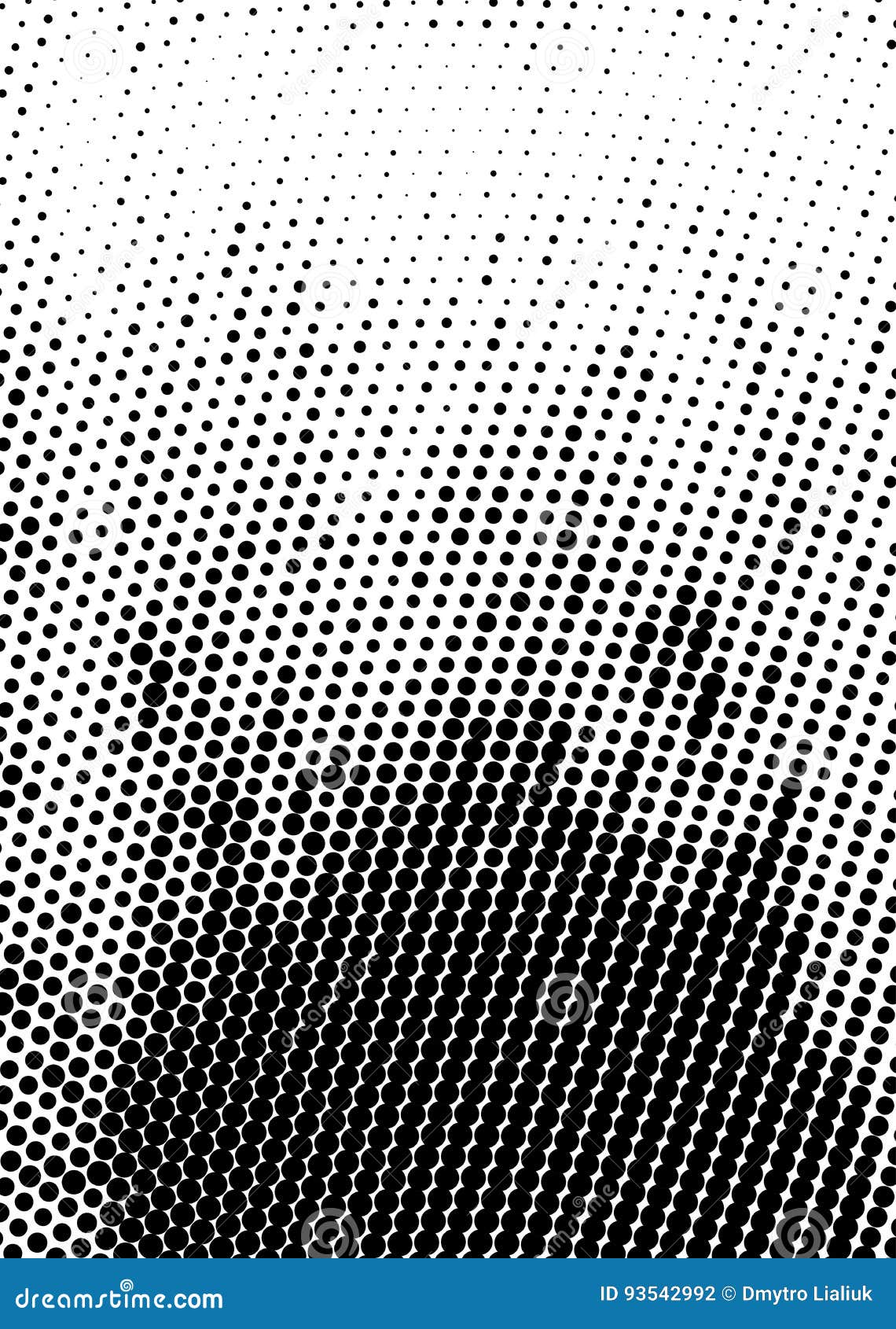 Halftone Pattern . Cover A4 Format, Template for Poster Stock ...
